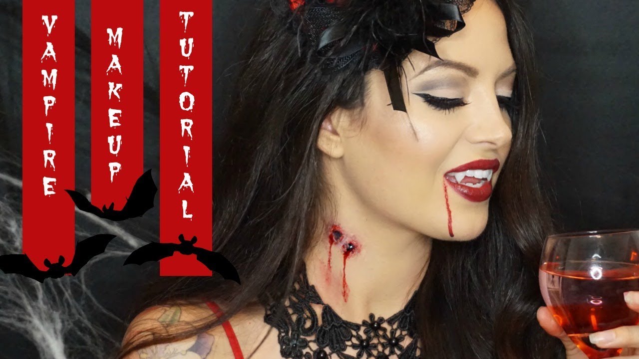 Vampire Makeup Tutorial - YouTube