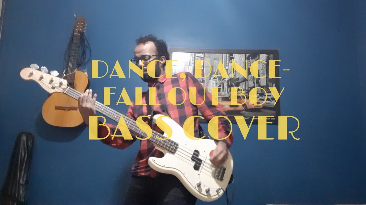 Dance Dance - Fall Out Boy (bass cover) - YouTube