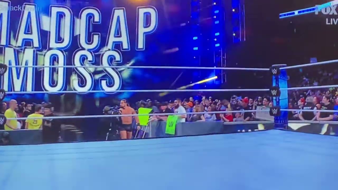 Madcap Moss New Entrance Theme! WWE Friday Night Smackdown! 6/3/22 ...