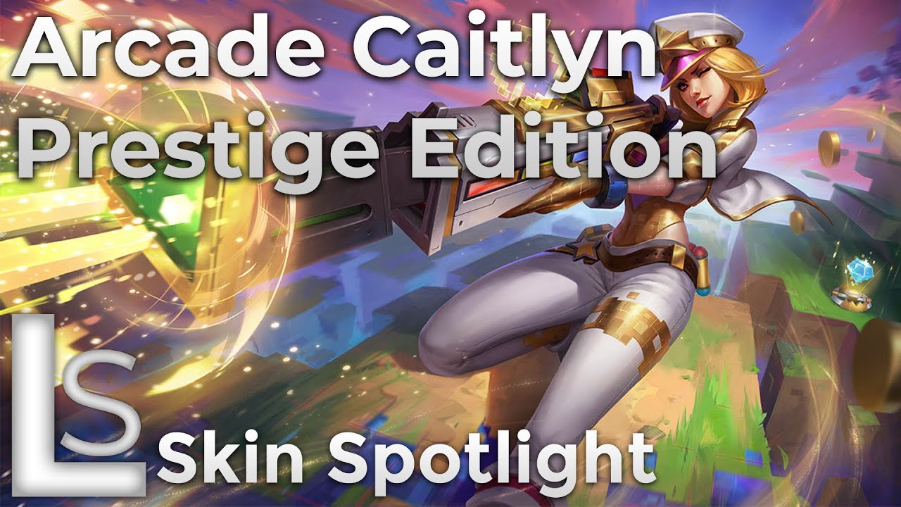 Arcade Caitlyn Prestige Edition - Skin Spotlight - Arcade: Heroes ...