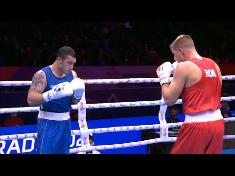 Day 3 (86kg) HAMORI Adam (HUN) vs AKSIN Burak (TUR) | AIBA WCHs 2021