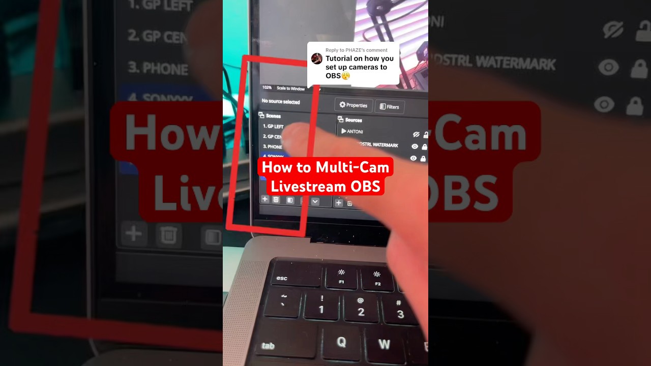 OBS Multi-Cam Setup - YouTube