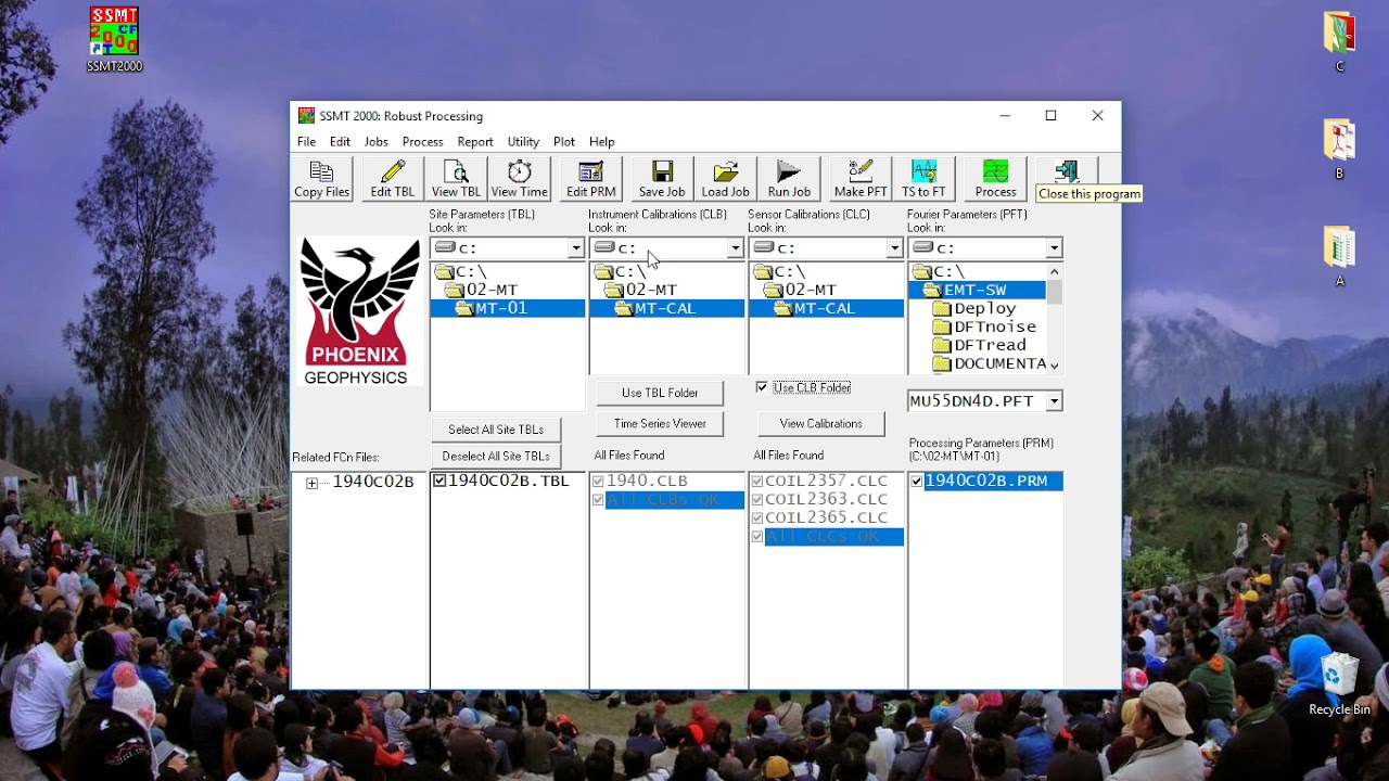 Magnetotelluric - SSMT 2000 Tutorial - YouTube