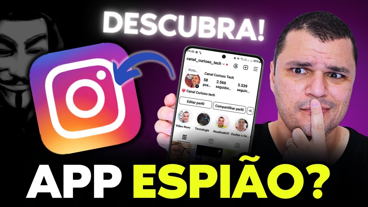 Como SABER SE O MEU INSTAGRAM FOI HACKEADO ou CLONADO! - YouTube