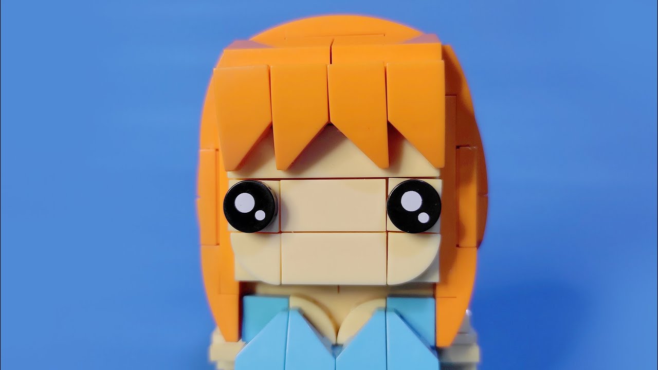 LEGO UNOFFICIAL SH MAGIC BRICK - ONE PIECE NAMI BRICKHEADZ - YouTube