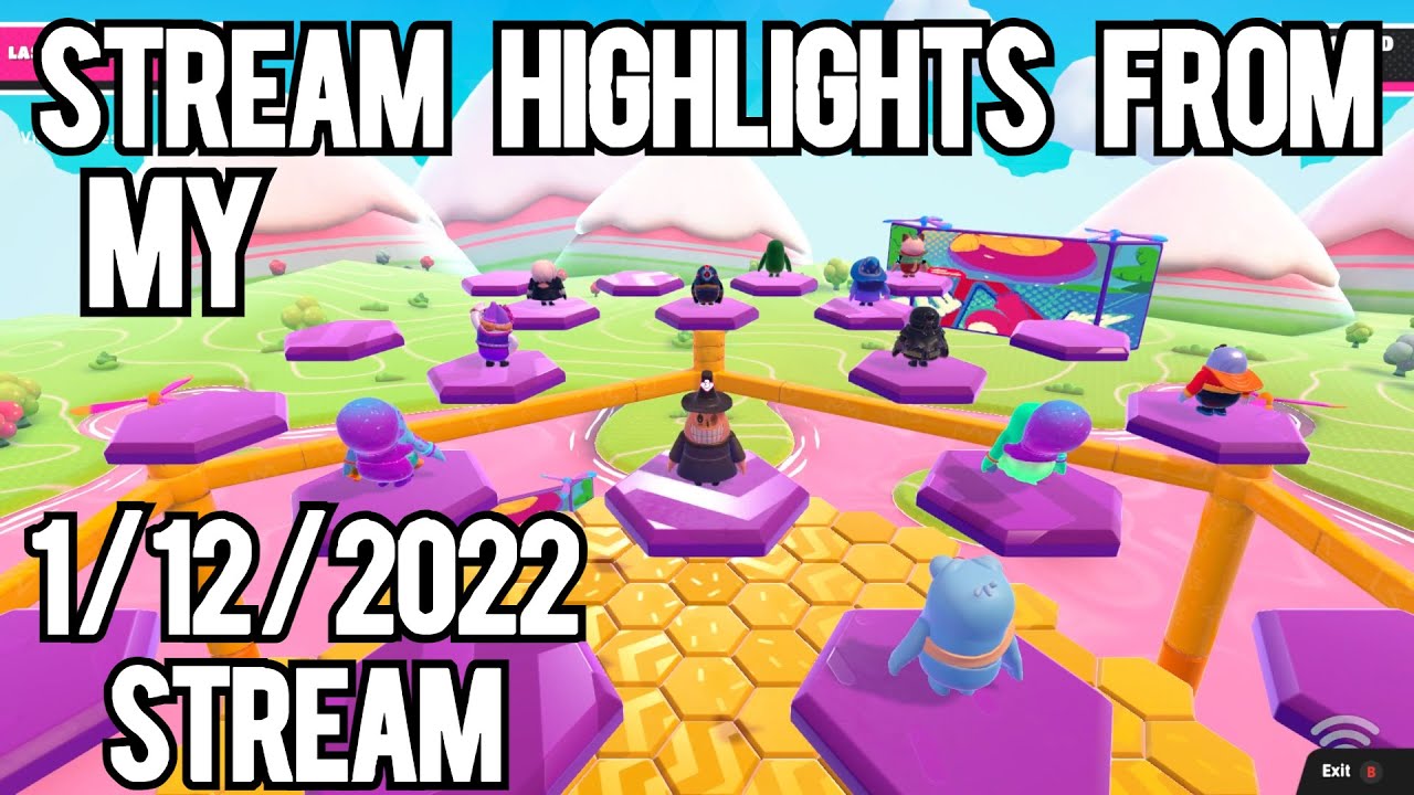 FALL GUYS STREAM HIGHLIGHTS FROM 1.11.2022 - YouTube
