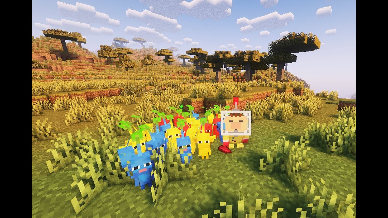 Pikmin en Minecraft? | Cube Two's Pikmin | Video para @EMD_Z - YouTube