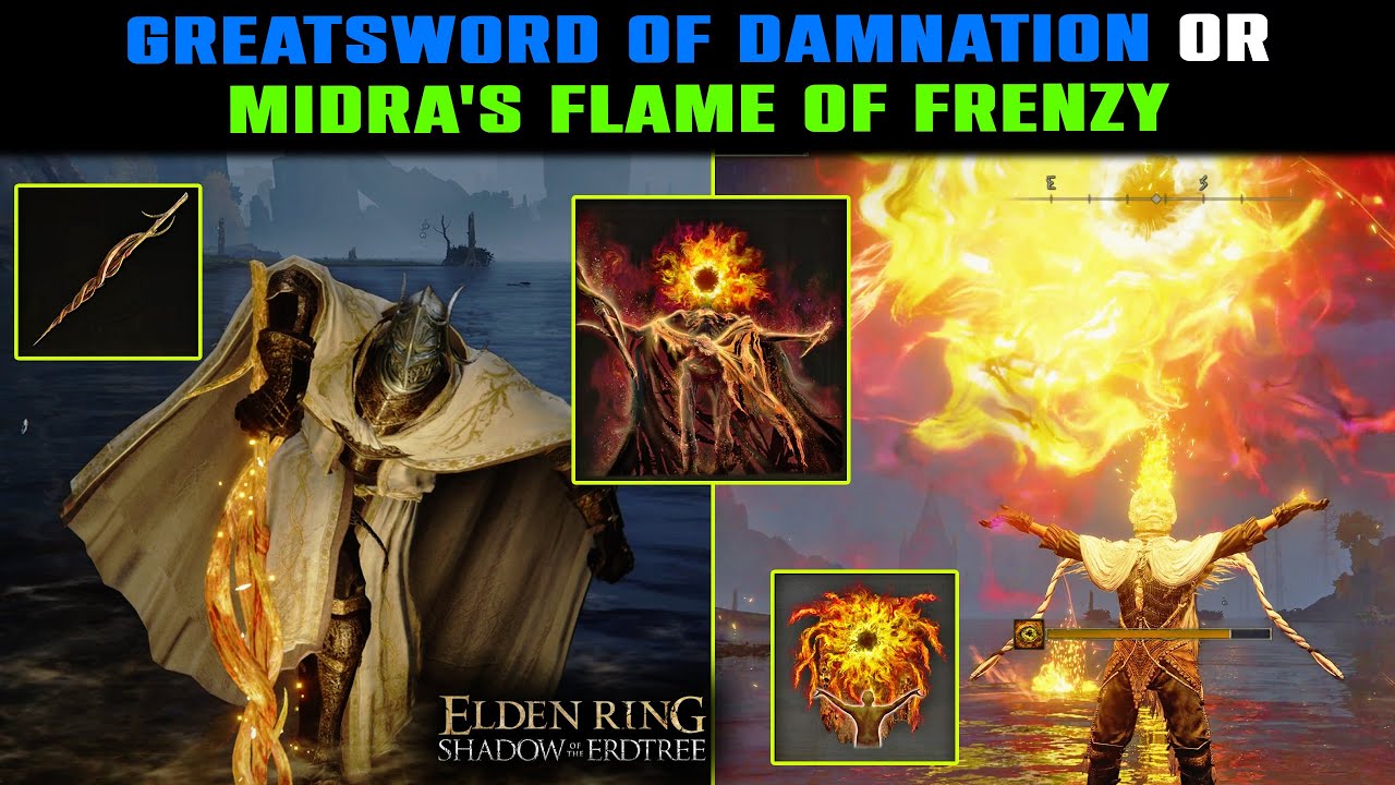 REMEMBRANCE OF THE LORD OF FRENZIED FLAME: Greatsword of Damnation or ...