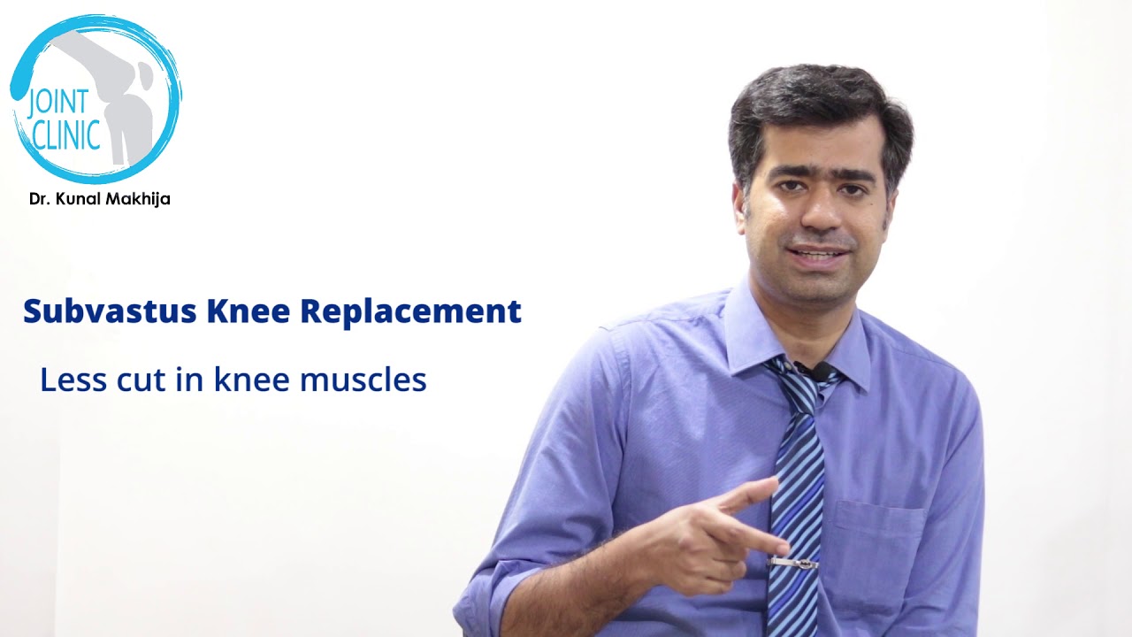 Subvastus Knee Joint Replacement explained by Dr Kunal Makhija - YouTube