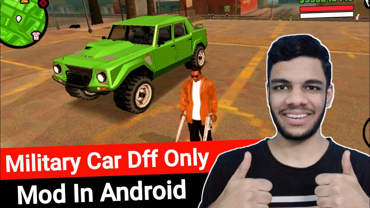 Gta San Andreas Military Car Mod In Android | Dff Only | Gta Sa - YouTube