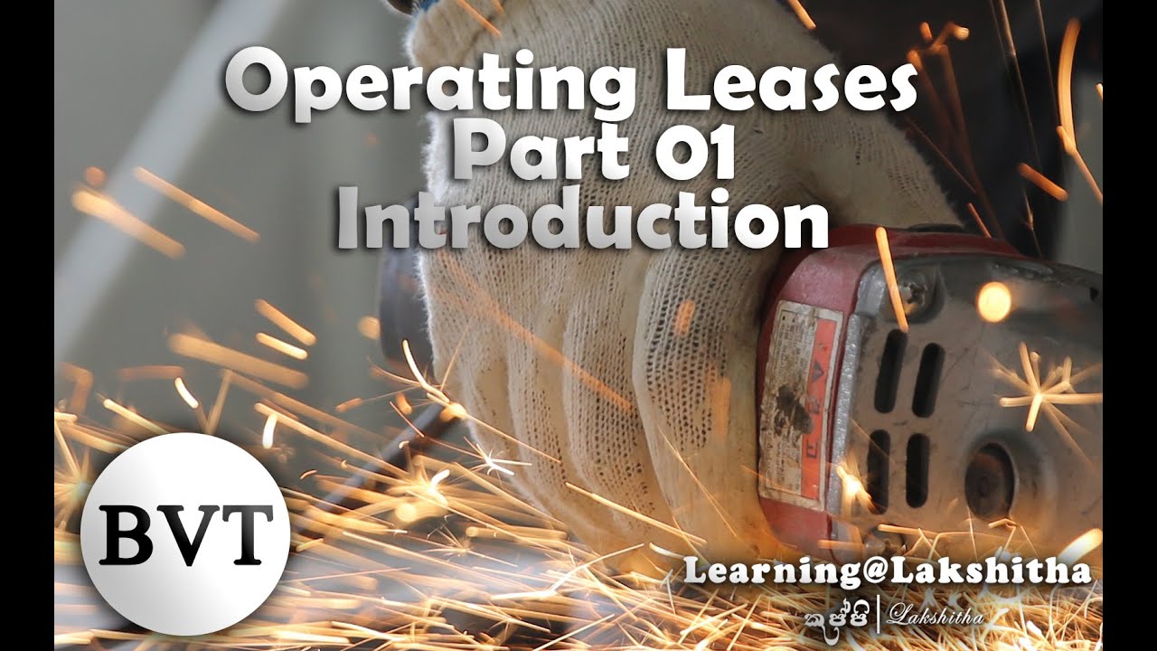 Operating Leases - Part 01 - Introduction - YouTube