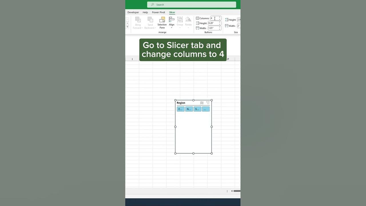 Slicers In Excel‼️ Excel Shortvideo Exceltech 2023 Smartphone Smartexcel 2024 Microsoft