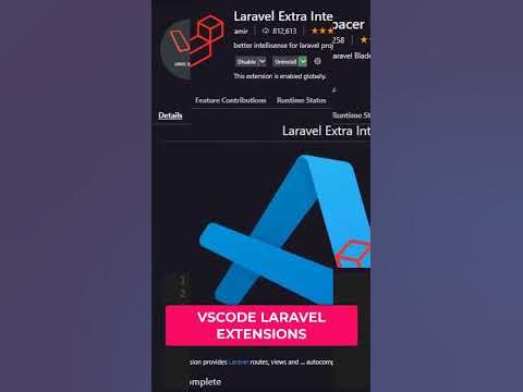 VSCODE Laravel Extension 🔥 POWERFUL 🔥 - YouTube