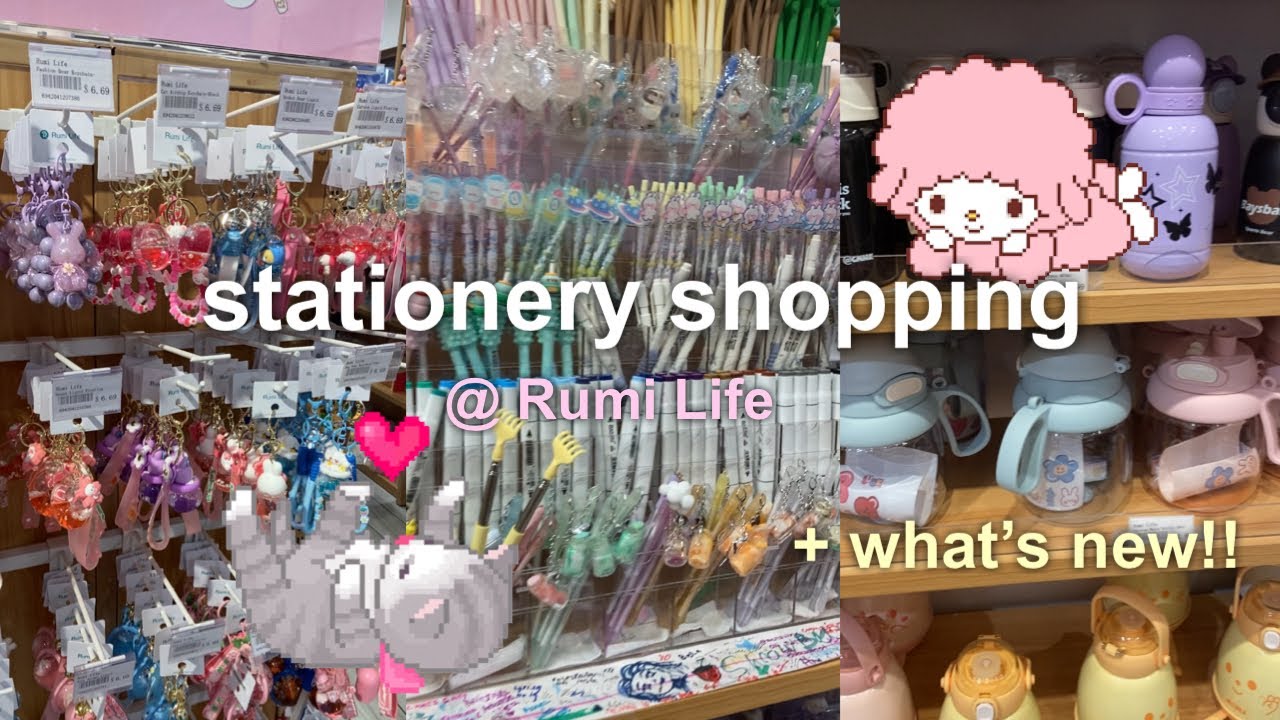 STATIONERY SHOPPING @ Rumi life | plushies, pens, phone accessories ...