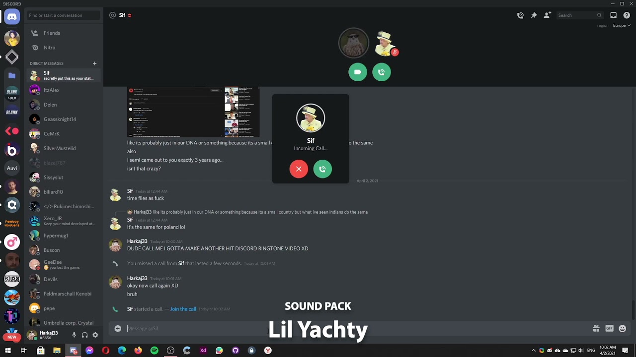 I GOT THE APRIL FOOLS DISCORD RINGTONES - YouTube