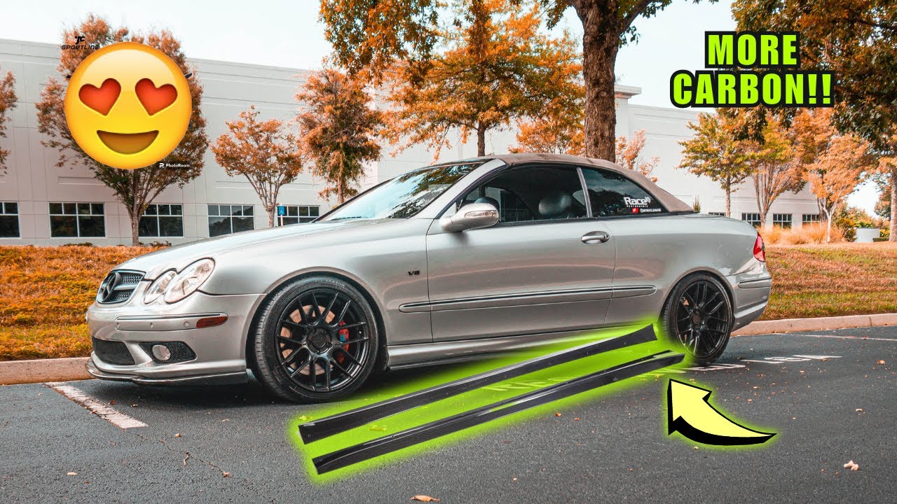 I Installed The W211 E55 AMG Aggressive Side Skirts On My Mercedes ...