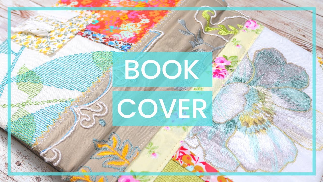 how to make PRETTY fabric covers - YouTube