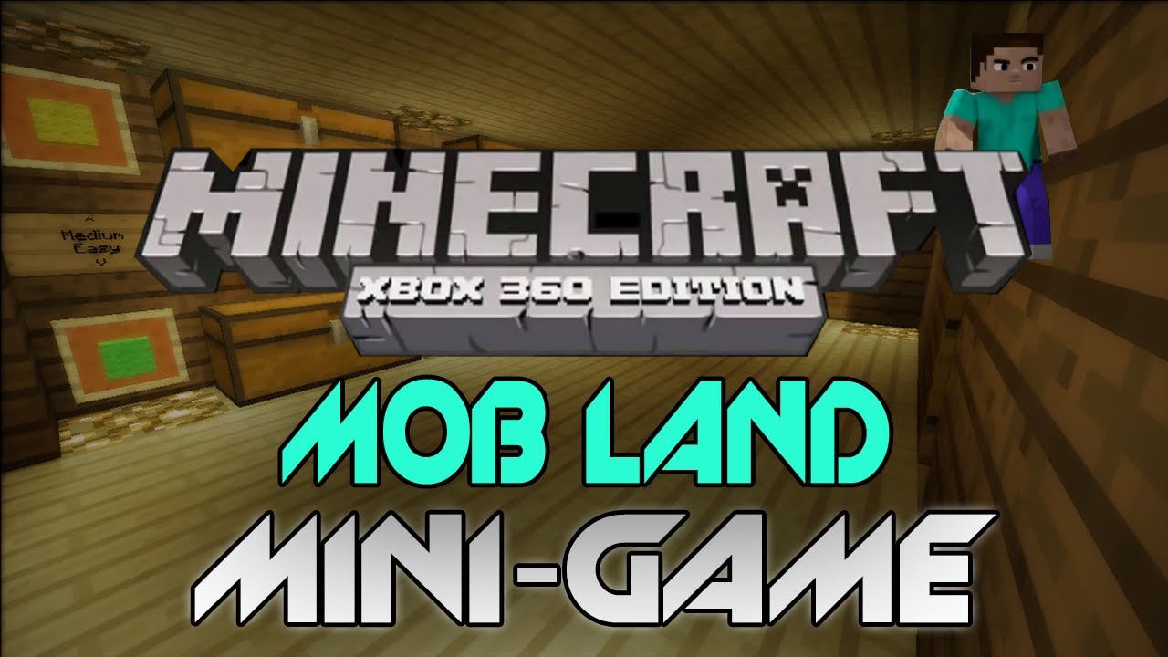 Minecraft: Xbox 360 - "Mob Land" W/ Download (Minecraft Mini-Game ...