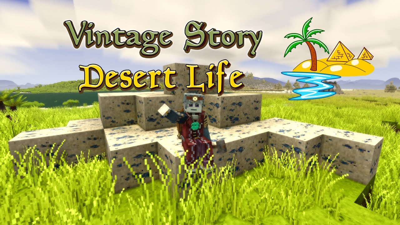 Vintage Story Desert Life Ep 241: Lapping Up the Lapis - YouTube