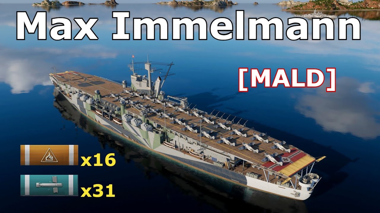 World of WarShips Max Immelmann - 4 Kills 331K Damage - YouTube