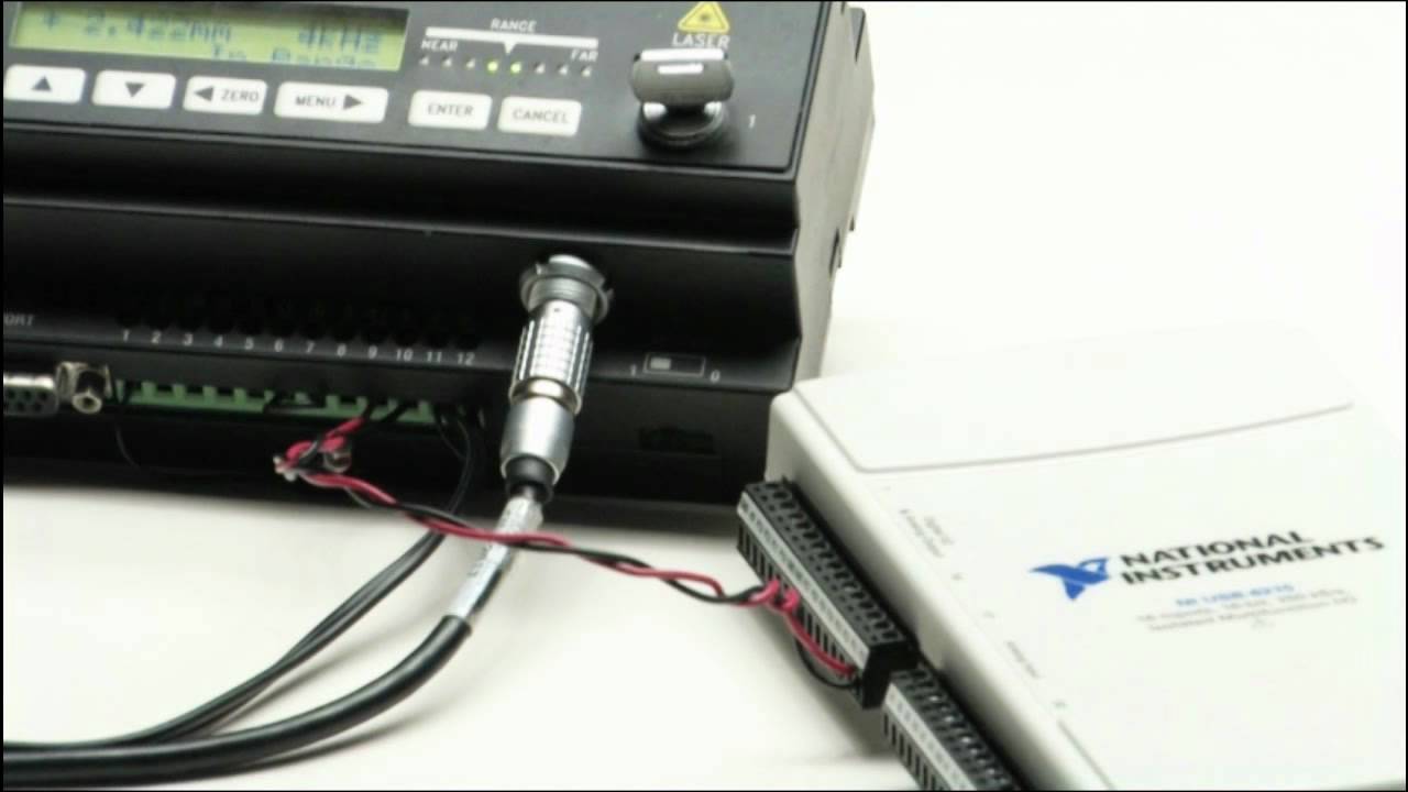 National Instruments Product Demonstration using Microtrak II from MTI ...