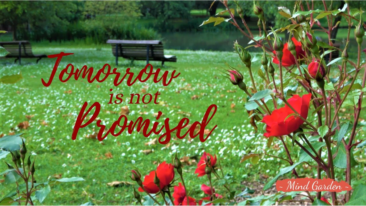 Tomorrow Is Not Promised | Make the Best of Your Time - YouTube