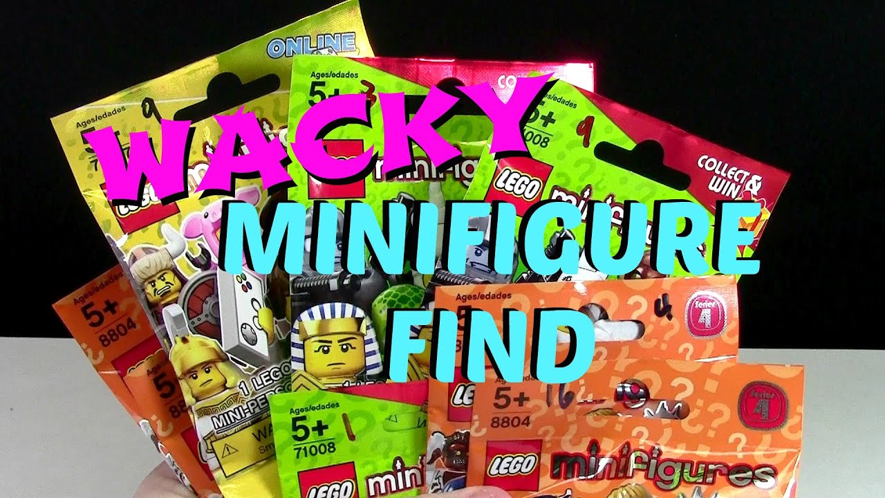 WACKY LEGO COLLECTIBLE MINIFIGURE FIND - YouTube