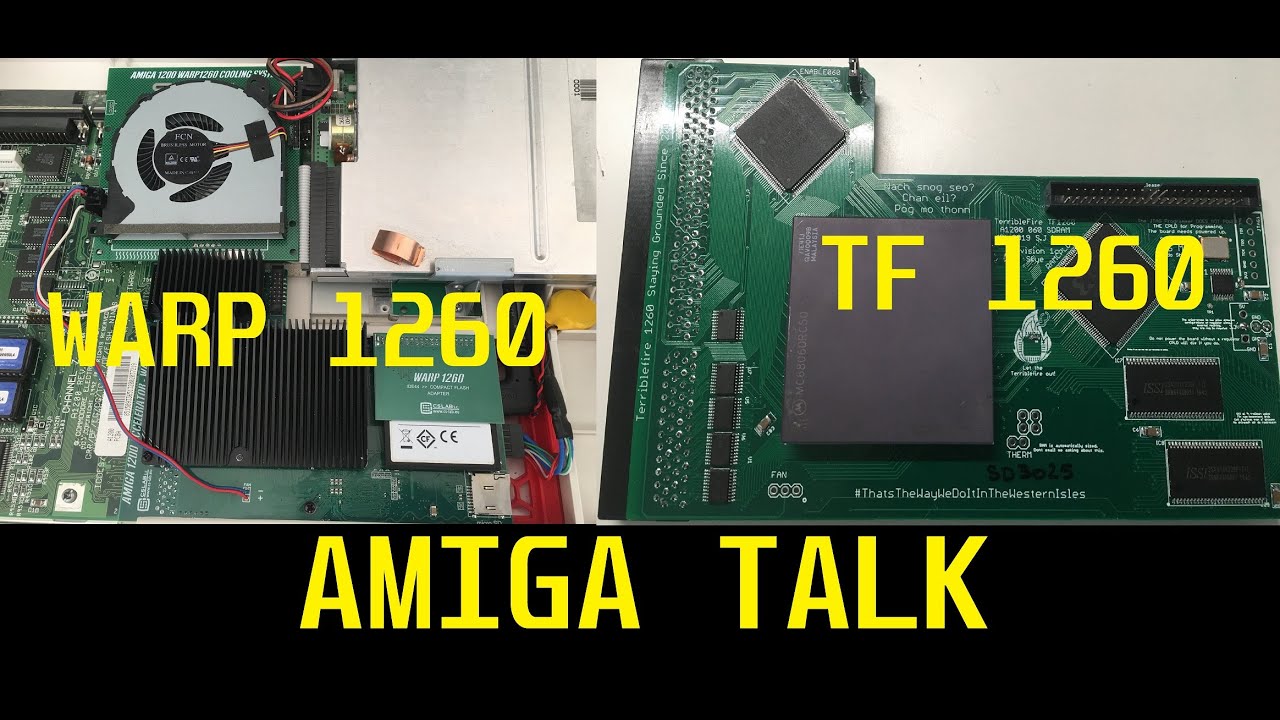 TF 1260 & Warp 1260 Amiga TALK - YouTube