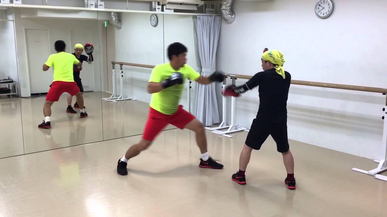 Ogajun Boxing Mitt with Kenji 1 on Niku day 2016 - YouTube