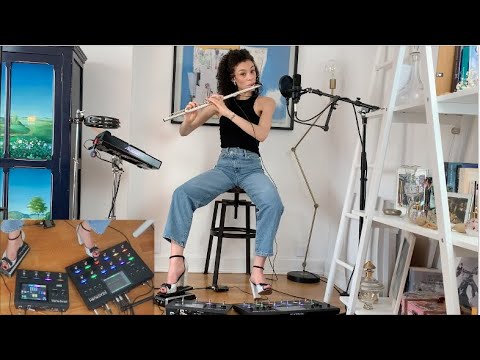 BREAK MY HEART by Dua Lipa - On Electroacoustic flute // Rachel Ombredane