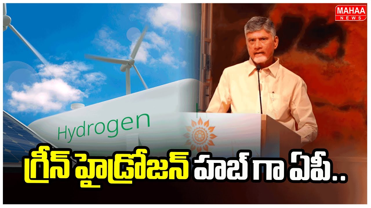 గ్రీన్ హైడ్రోజన్ హబ్ గా ఏపీ.. | CM Chandrababu Speech At Singapore ...