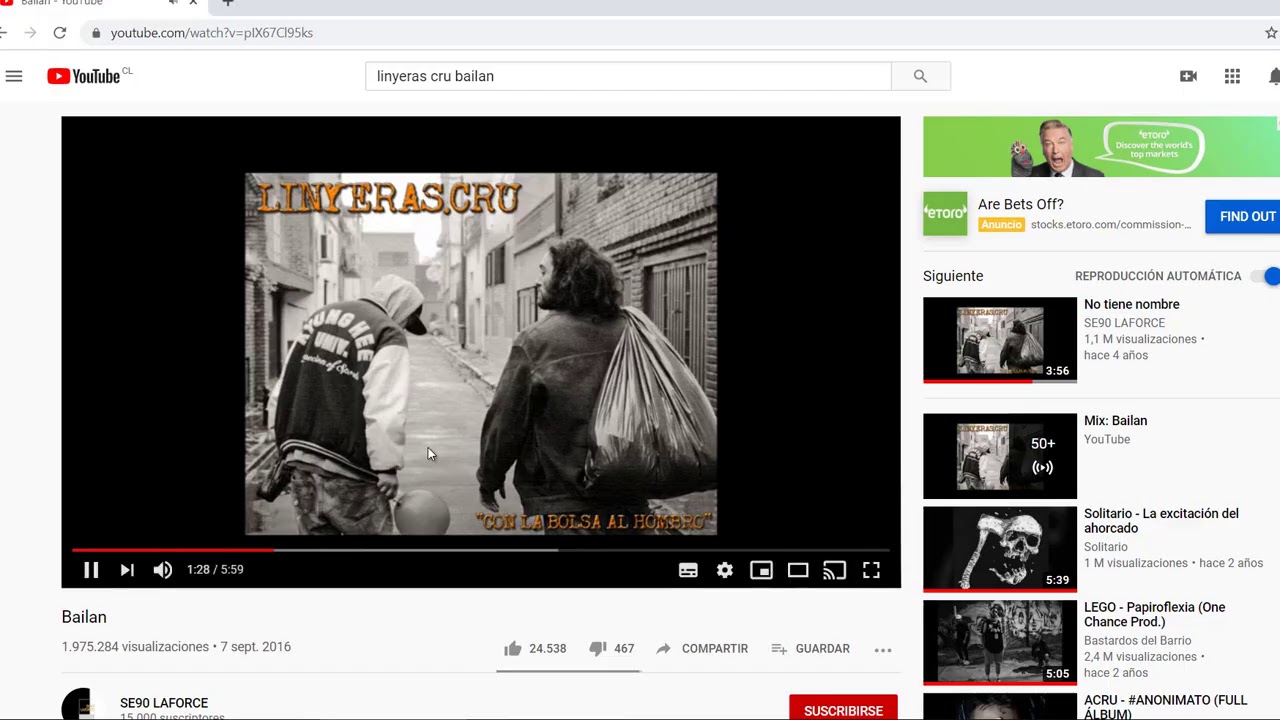 Análisis Bailan - Linyeras crú - YouTube