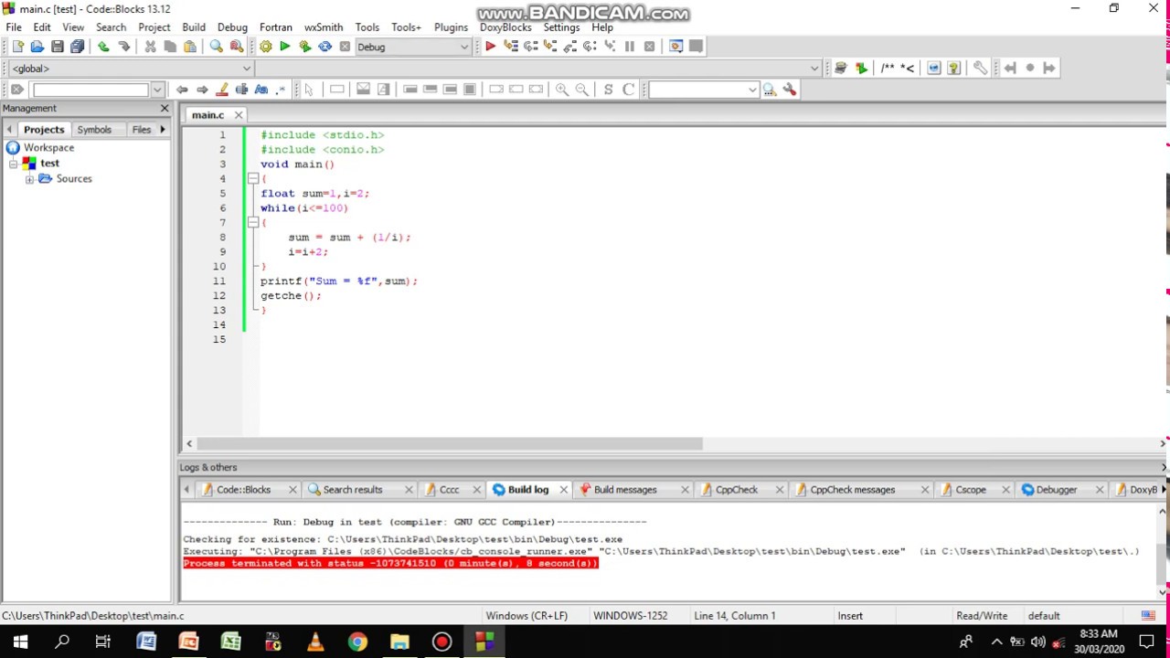 lec 10 ch 12 , display the sum of series using while loop, do-while ...