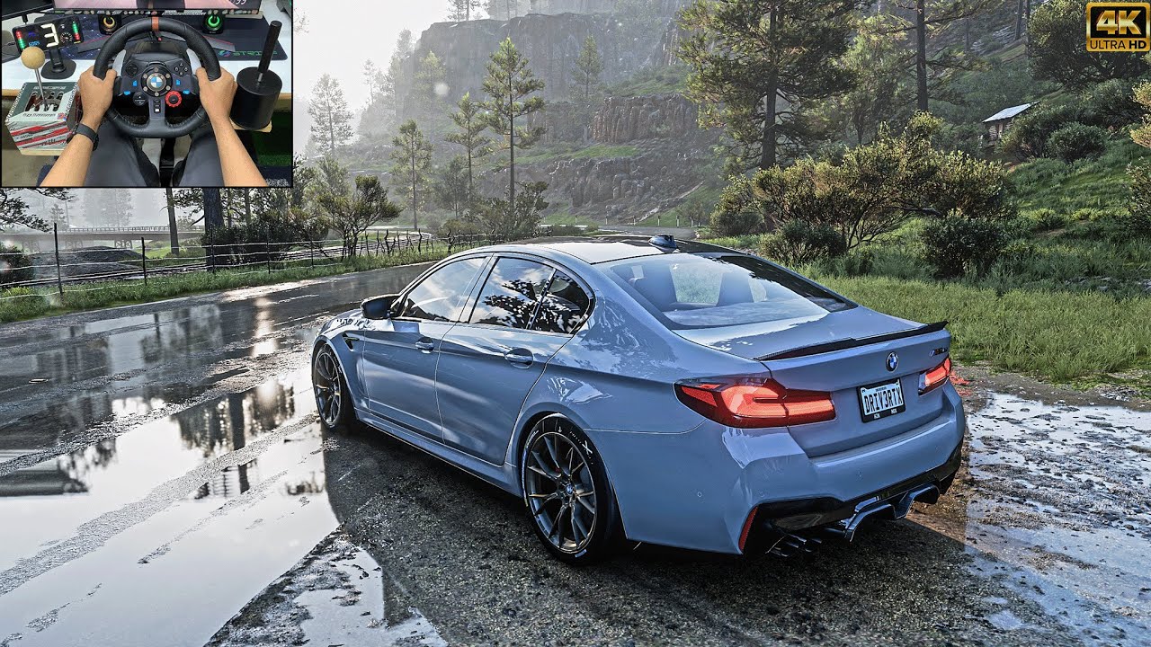 BMW M5CS - Forza Horizon 5 | Logitech G29 Steering Wheel & Shifter ...