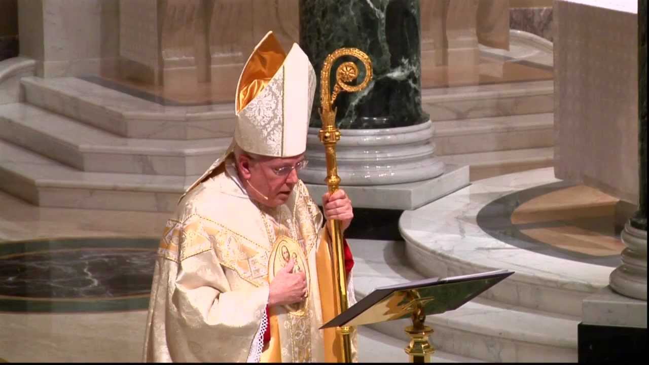 Bishop Paul Swain's Chrism Mass homily - March 13, 2013 - YouTube