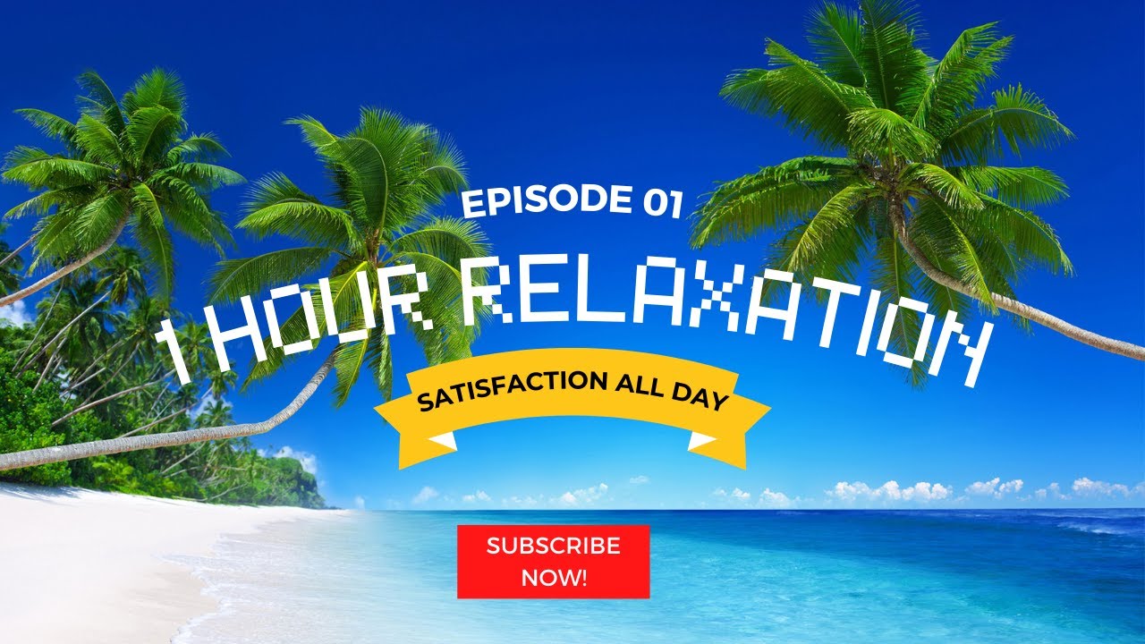 1 Hour of Ultimate Relaxation: Calming Water and Serene Beach Ambience ...