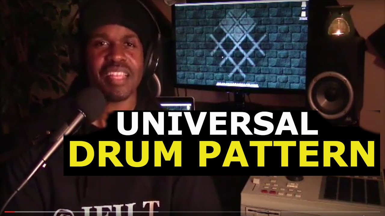 A Simple Universal Drum Pattern (My Go To Beat) - YouTube