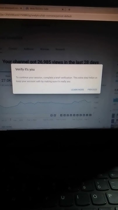 how to fix verify youtube channel problem | verify it's you | verify it's you processing short# ...