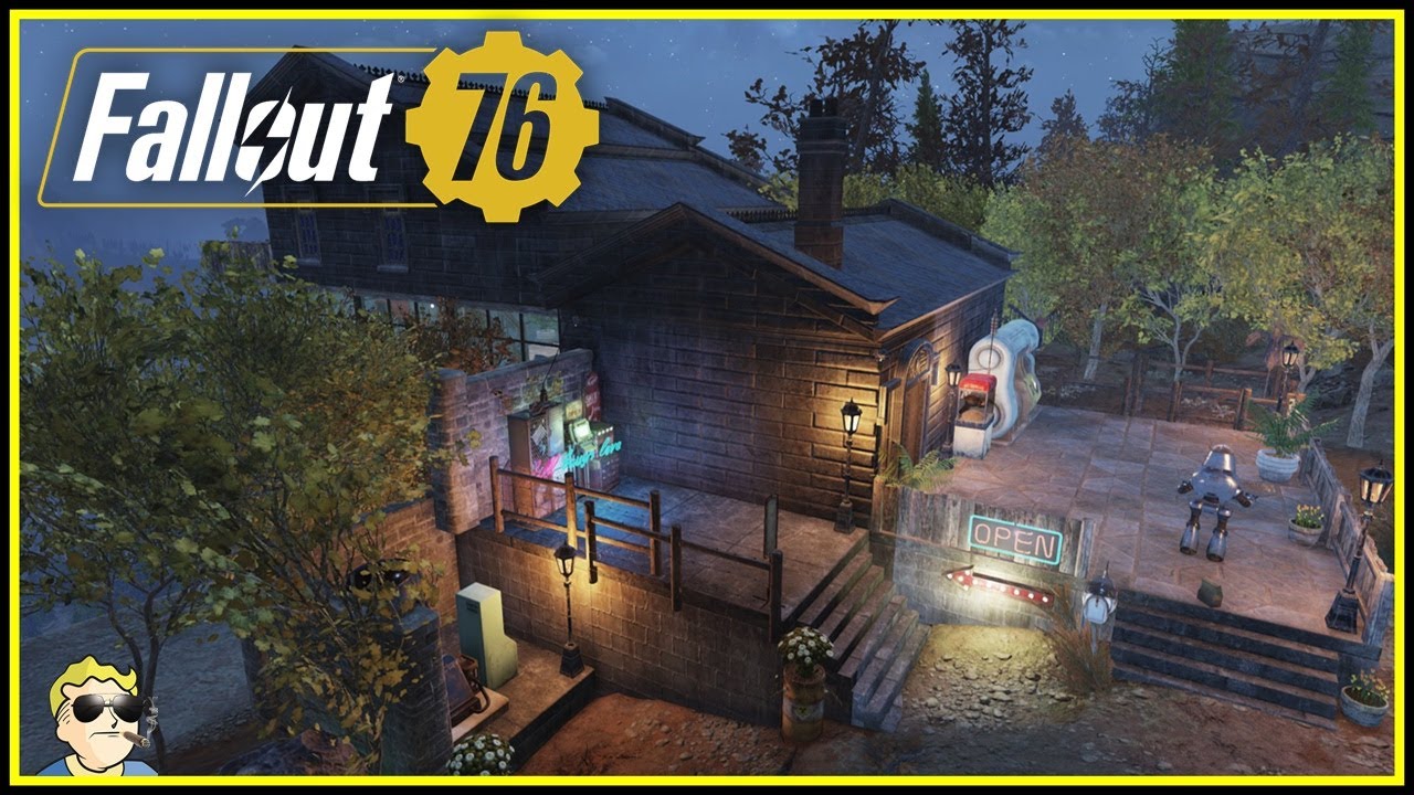 Easy Camp Build (Everything You Need) - Fallout 76 - YouTube