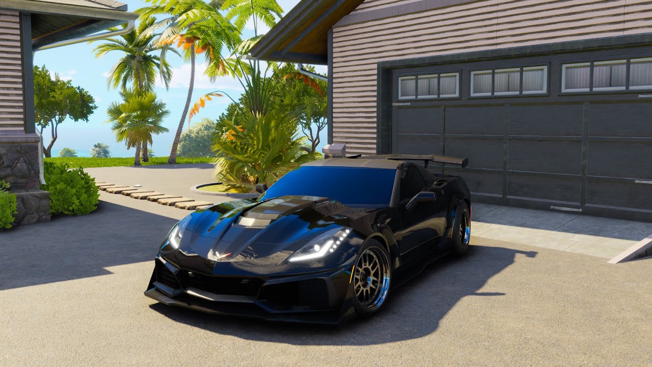 THE CREW Motorfest-1400+ HP Drag build Corvette ZR1 Runs the highways ...