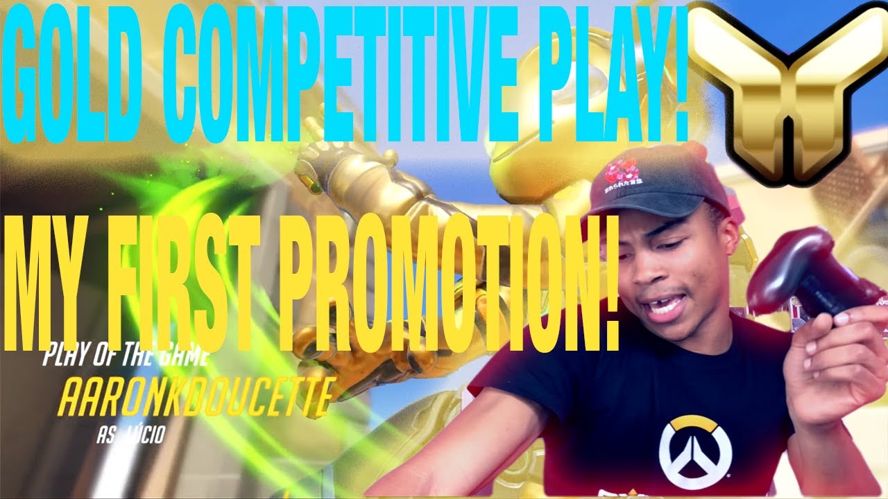 Overwatch Gold Competitive Play! First Promotion | Lucio DOUBLE Play Of ...