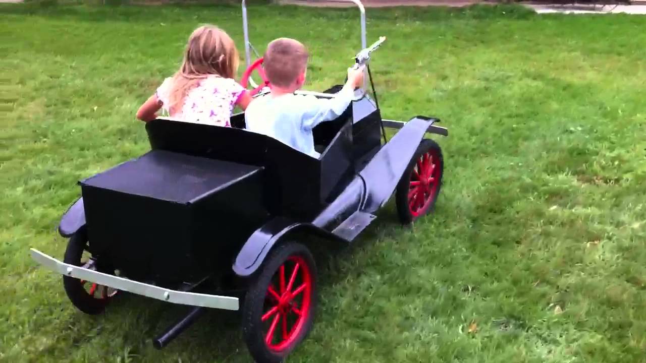 Driving a Mini Model T - YouTube