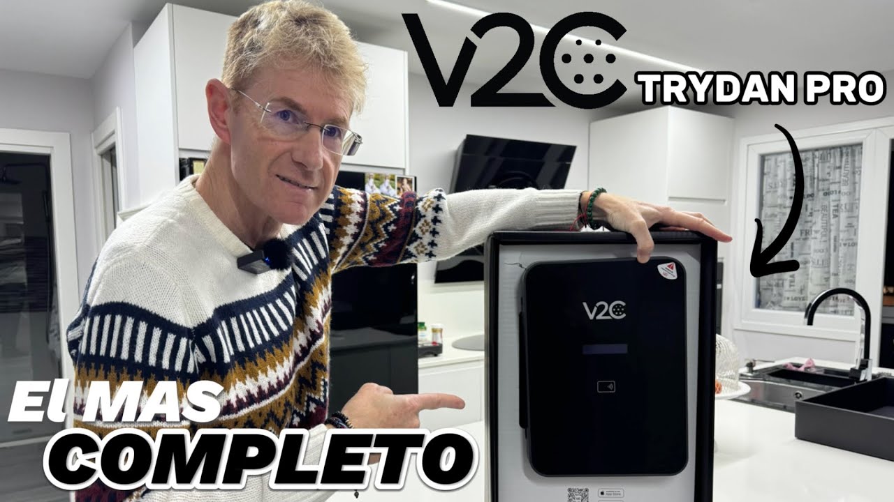🔌El cargador más avanzado - V2C Trydan PRO 4G - YouTube