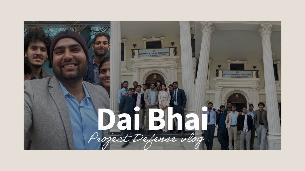 Bachelor life ko last day || Project Defense vlog || 2081-11-25 - YouTube