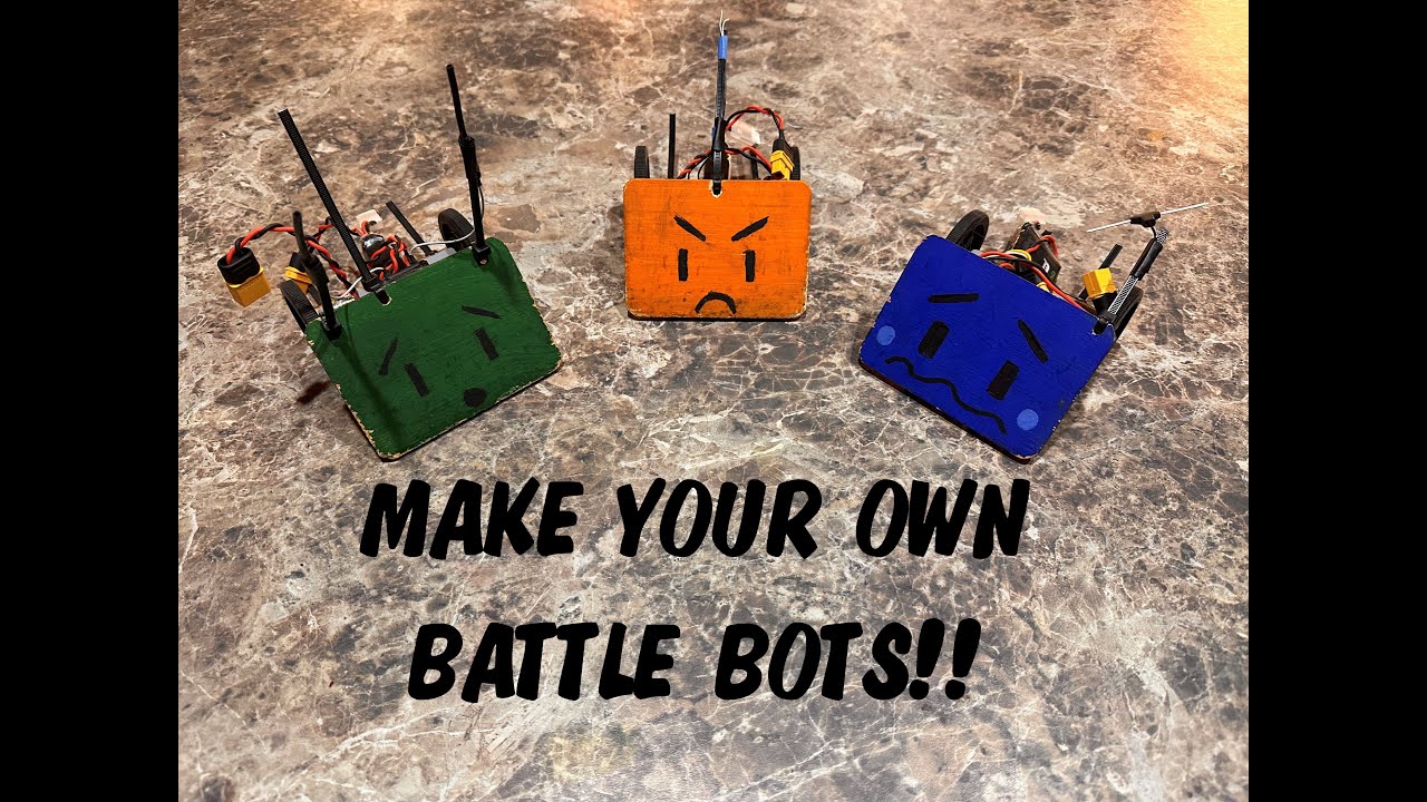 DIY Easy Battle Bots - YouTube
