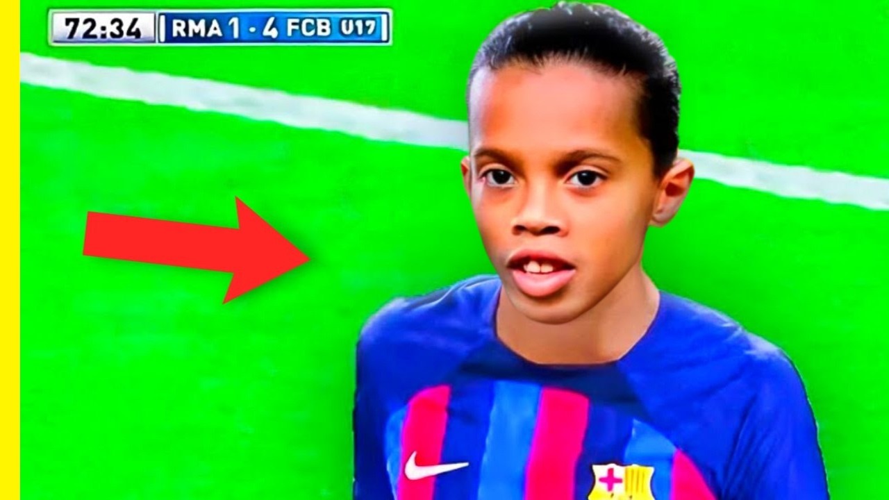 Fils De Ronaldinho FC Barcelone : Roulez Jeunesse… Le Fils De
