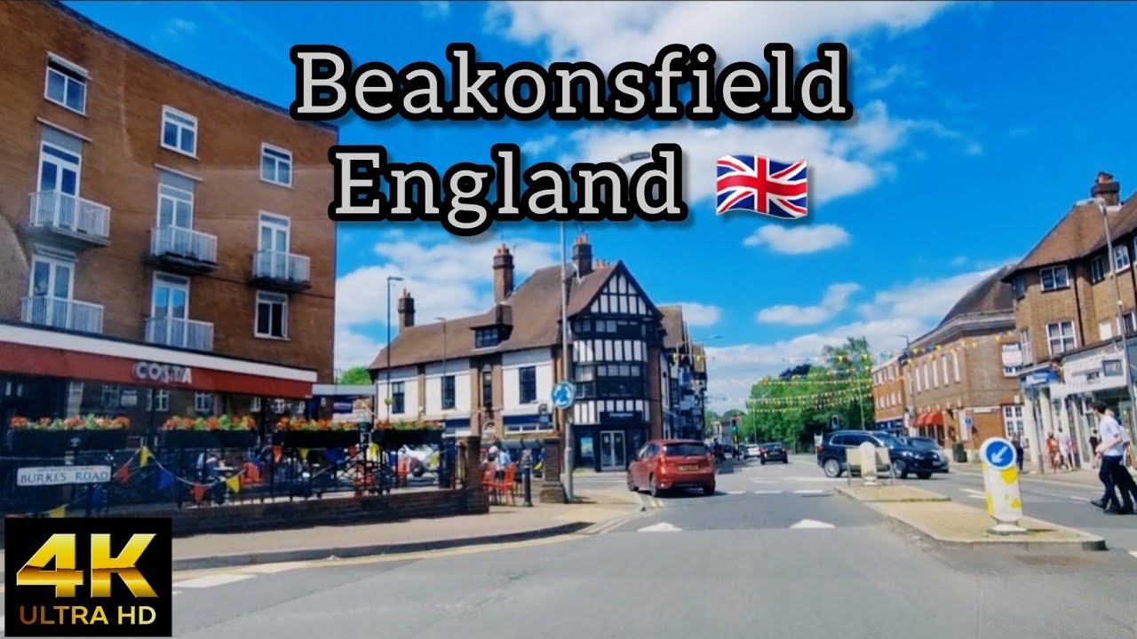 Beaconsfield Neighbourhood Tour | England Small Town - 4K - YouTube