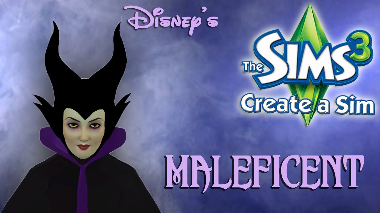 The Sims 3: Create-A-Sim (Disney's Maleficent) - YouTube