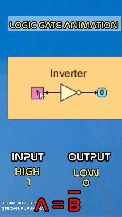 Logic gate Animated video | Digital Electronics| How to work Logic gate ...