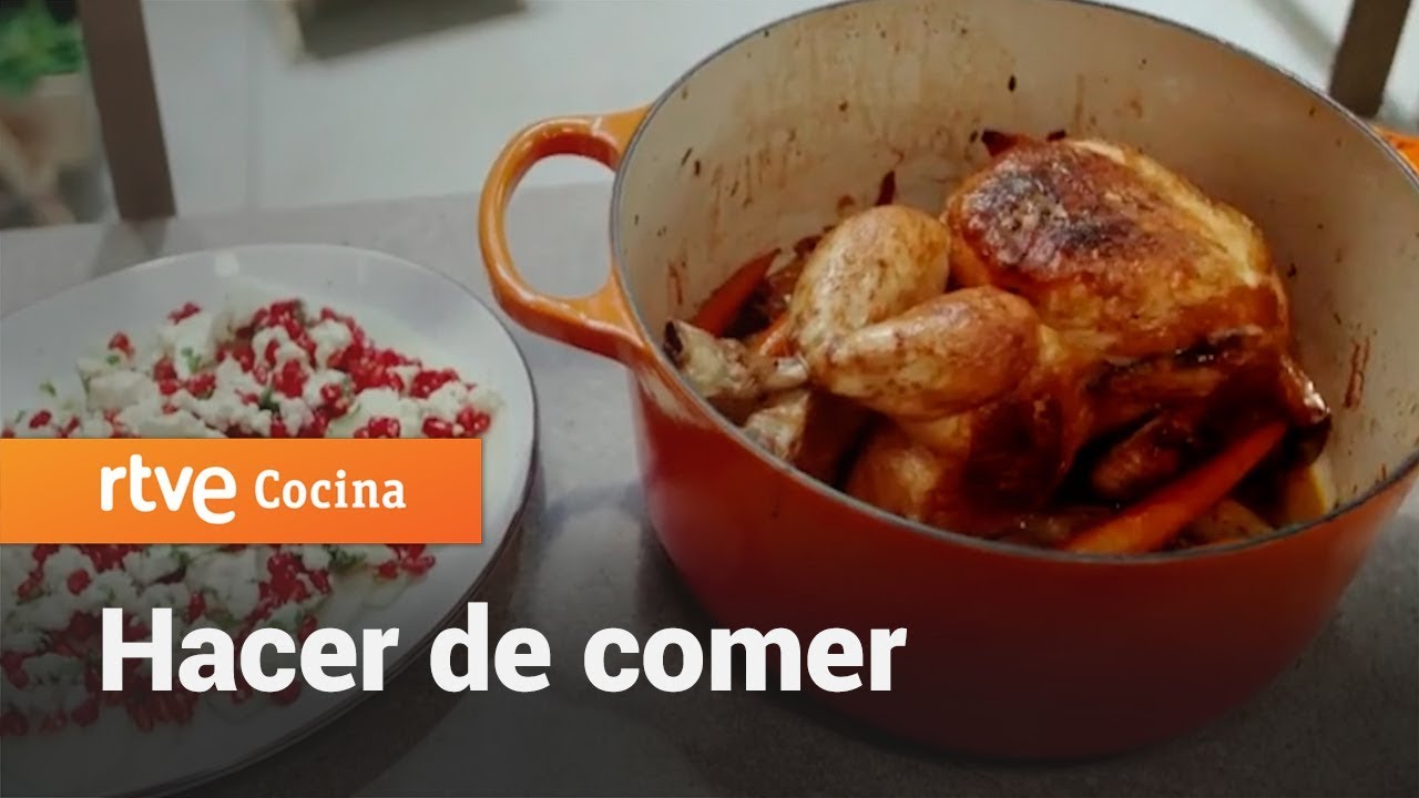 Cómo hacer Pollo en cocotte - Hacer de comer | RTVE Cocina - YouTube